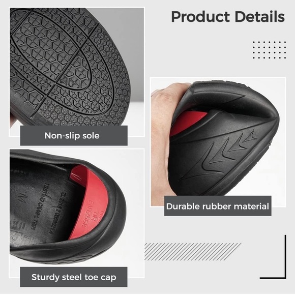 u-work | Shoes | New Safety Overshoes Steel Toe Shoe Covers | Poshmark